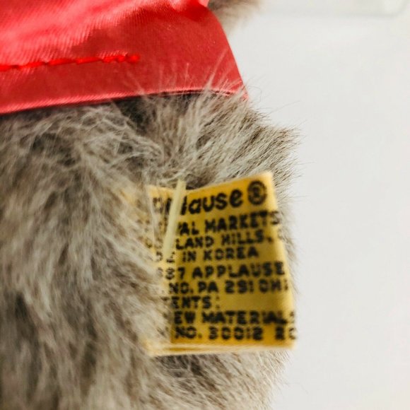 Applause | Toys | Vtg Applause Teddy Bear Plush Stuffed Animal Hat ...